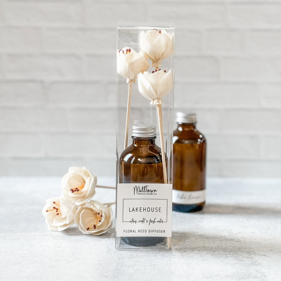 Floral Reed Diffusers – MillTown Bath & Candle Company